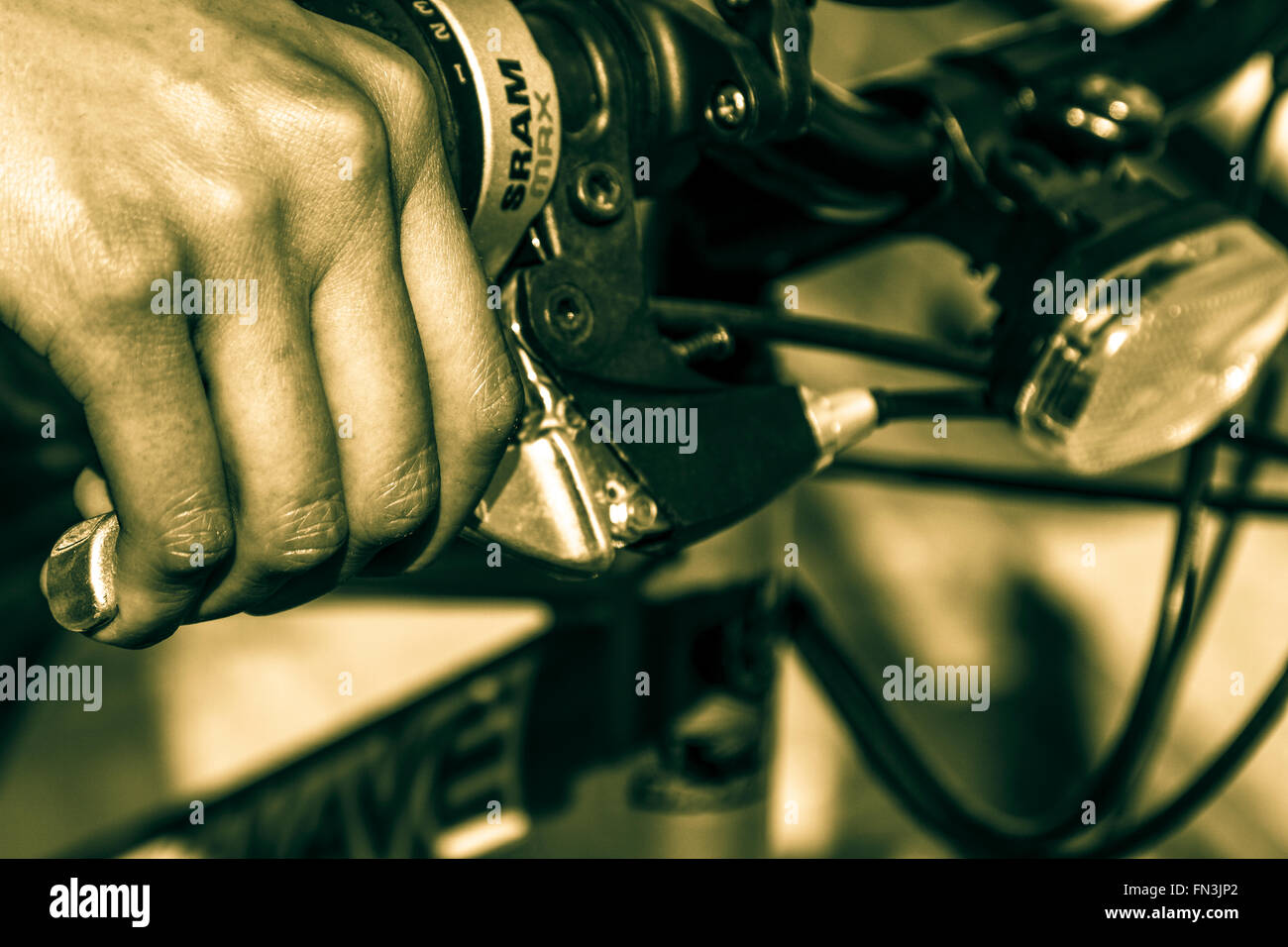 Hands on the handlebars hi-res stock photography and images - Alamy