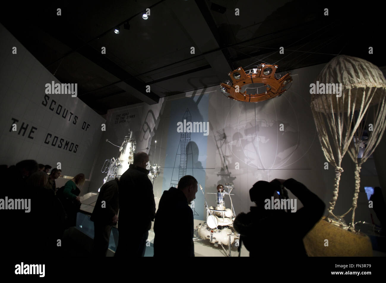 London, UK. 12th Mar, 2016. Cosmonauts: Birth of the Space Age.The ...