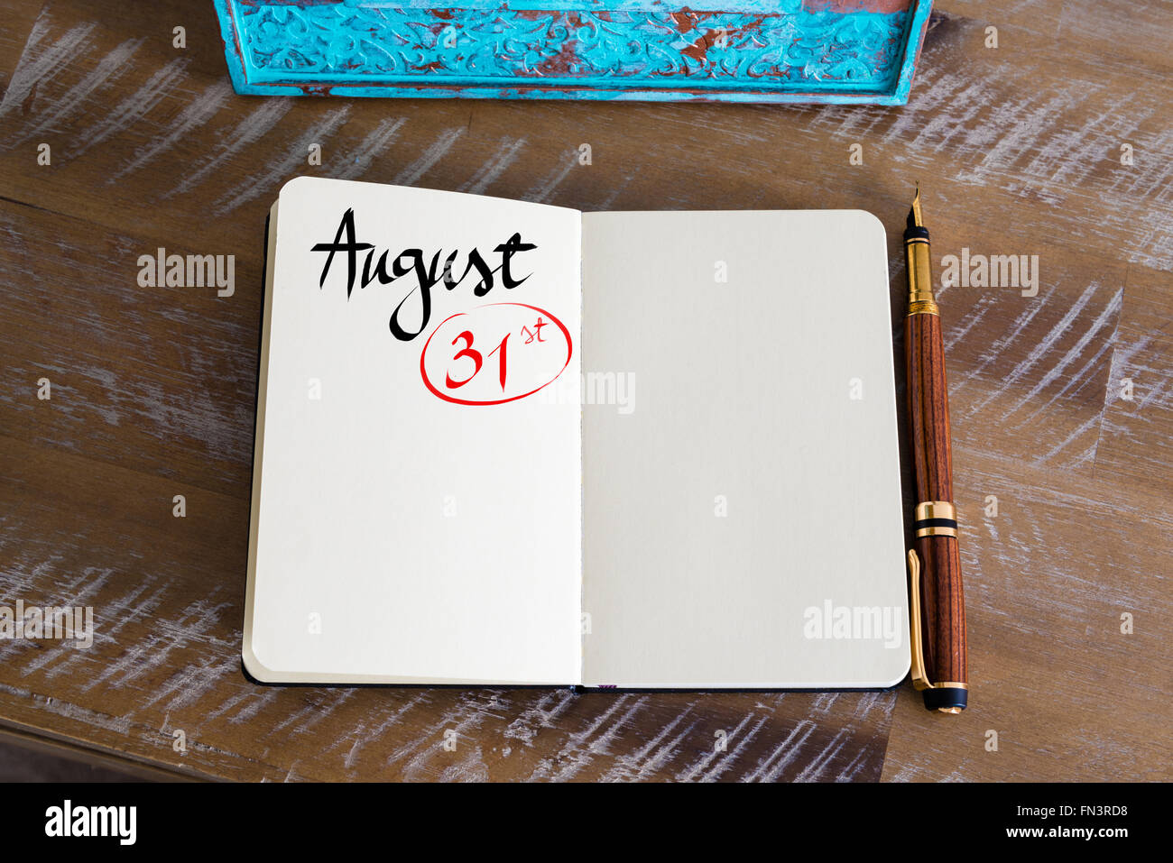 August 31st calendar hi-res stock photography and images - Alamy