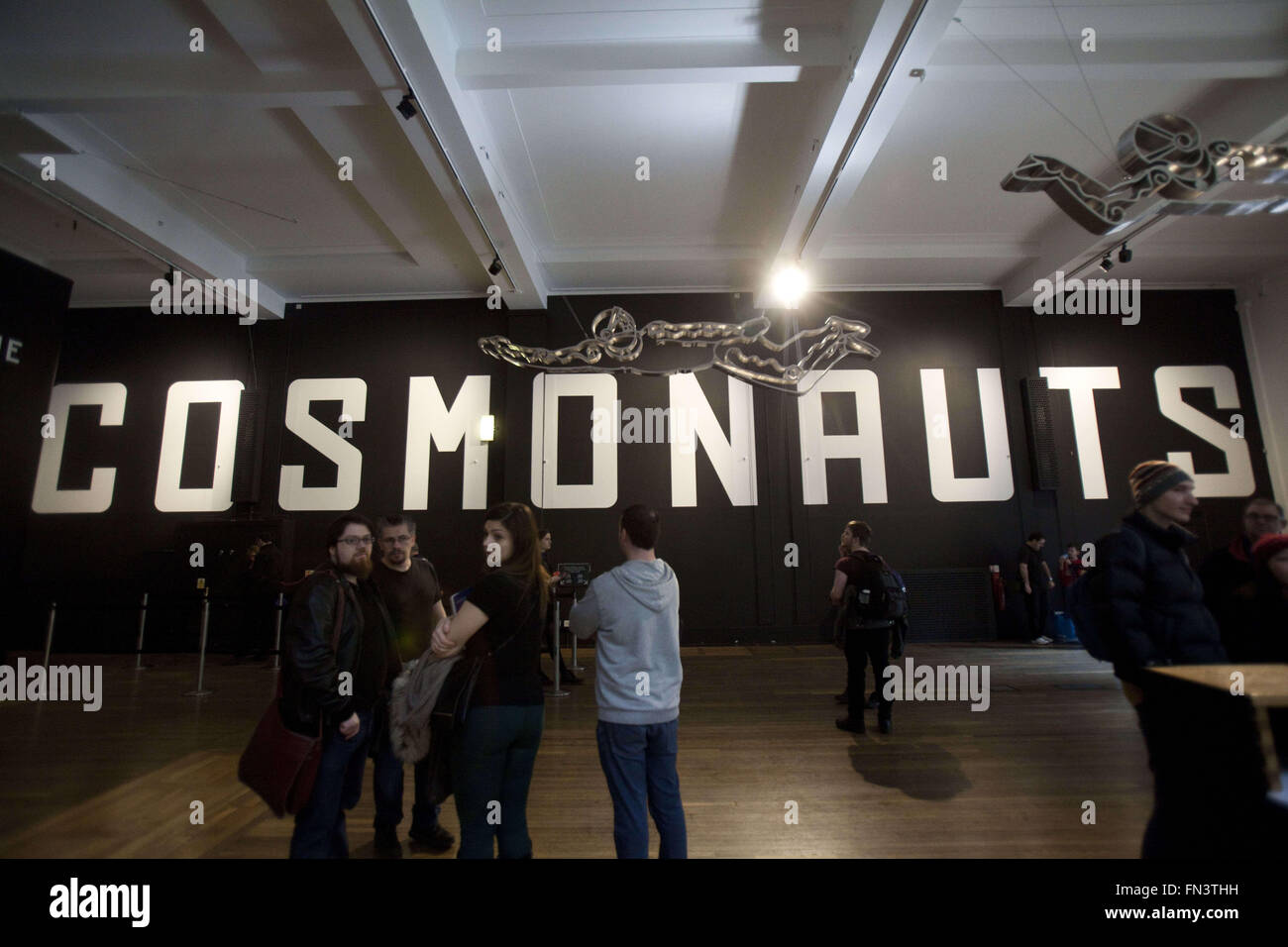 London, UK. 12th Mar, 2016. Cosmonauts: Birth of the Space Age.The ...