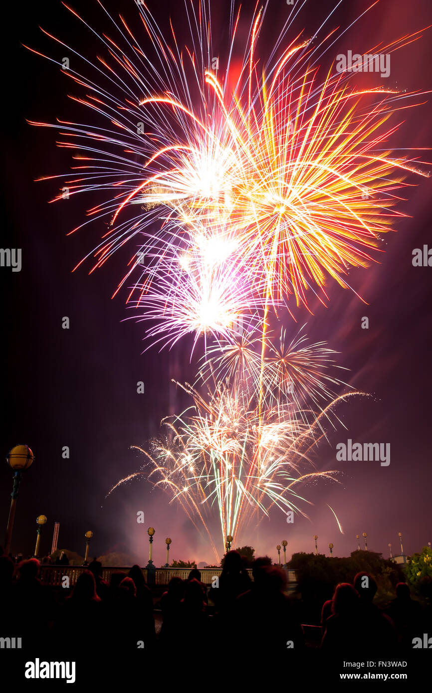 Vector fireworks set hi-res stock photography and images - Alamy