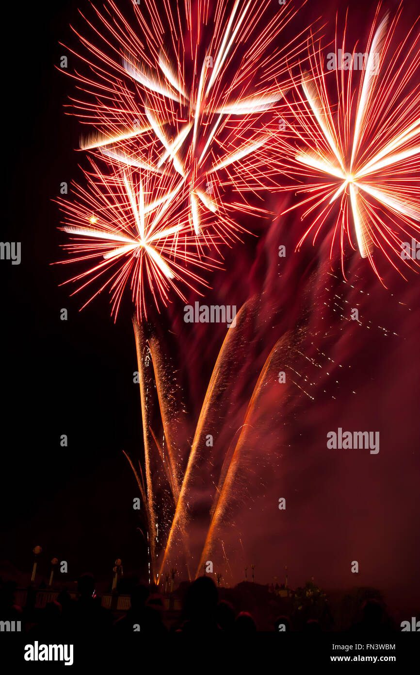 Isolated fireworks vector illustration hi-res stock photography and ...