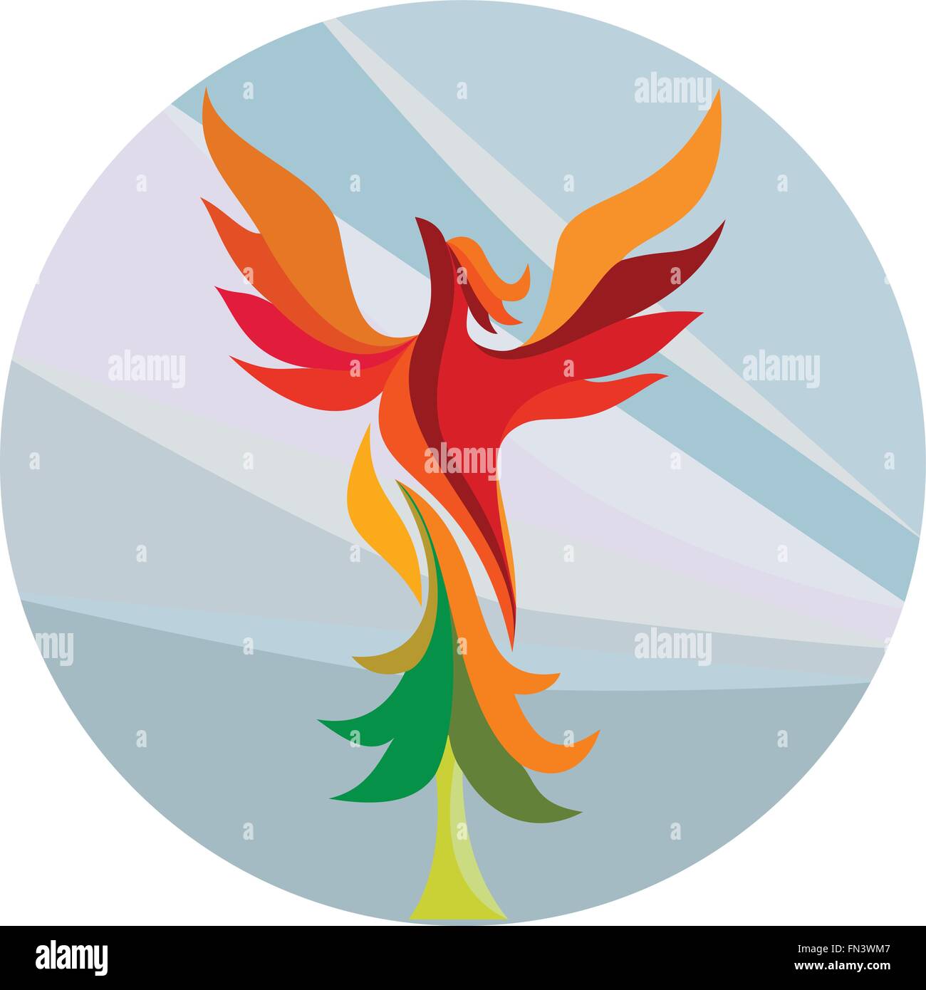 Phoenix bird mythical Stock Vector Images - Alamy