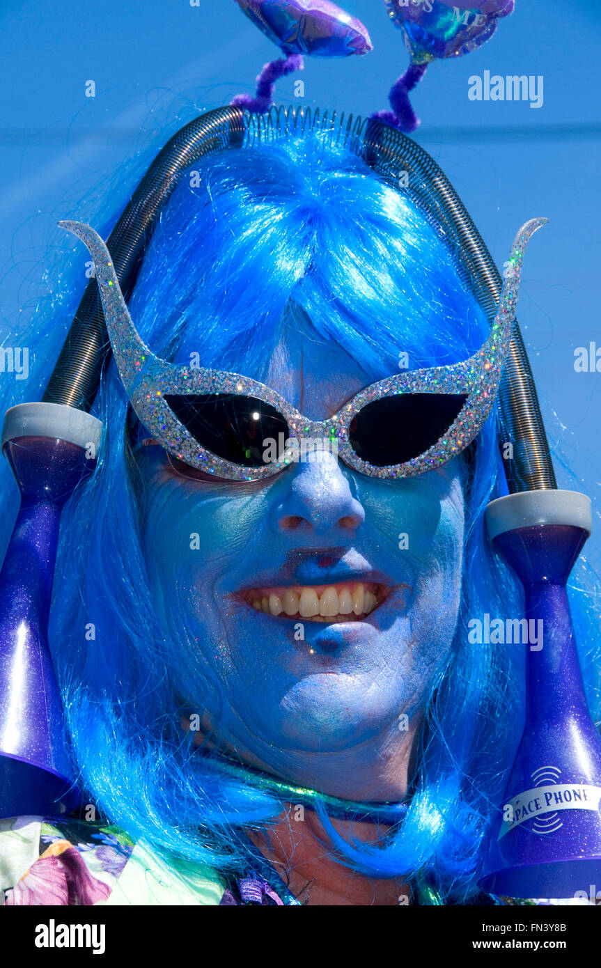Alien, Alien Daze UFO Festival, McMinnville, Oregon Stock Photo - Alamy