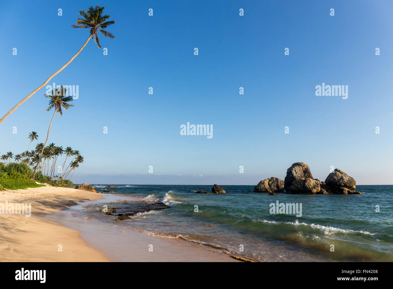 Koggala Beach, southern of Galle, Sri Lanka, Asia Stock Photo - Alamy