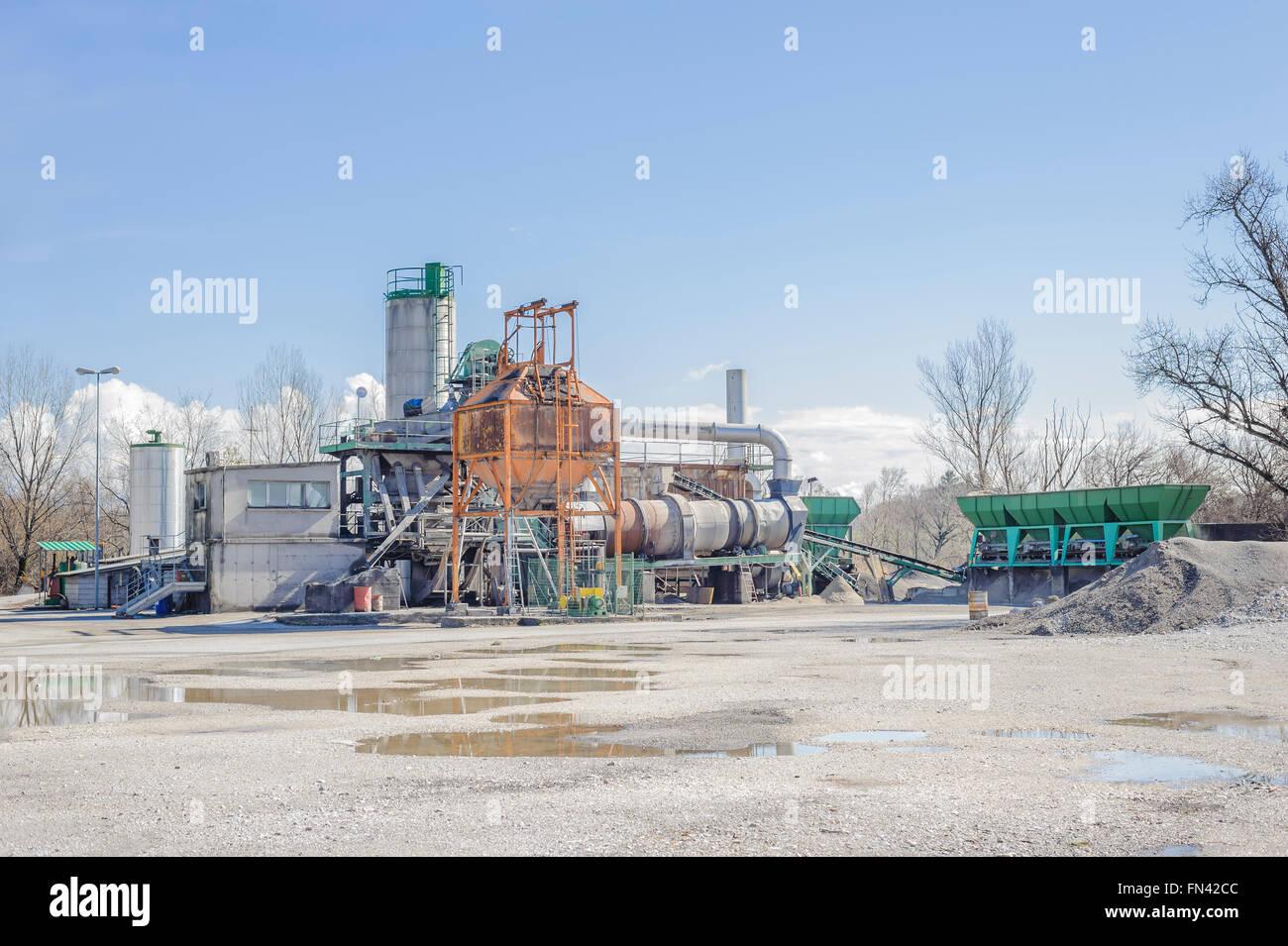 Gravel washing plant for concrete production and construction ...