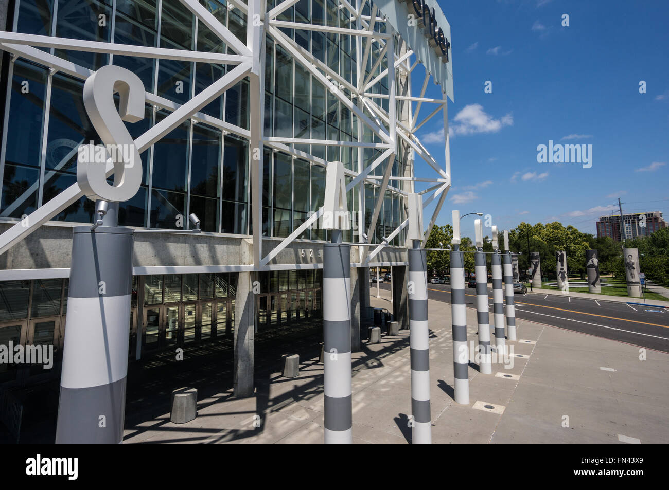 SAP Center at San Jose, Silicon Valley Stock Photo - Alamy