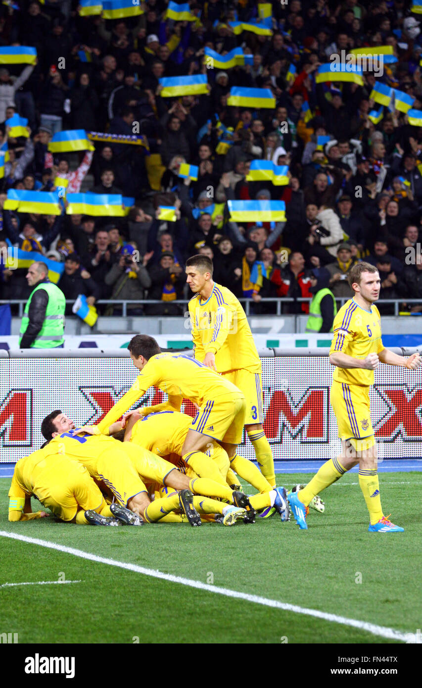 World cup national ukrainian team hi-res stock photography and images ...
