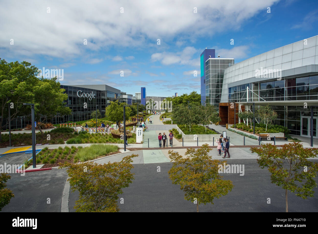 Google Mountain View, Silicon Valley (Editorial Use Only Stock Photo ...