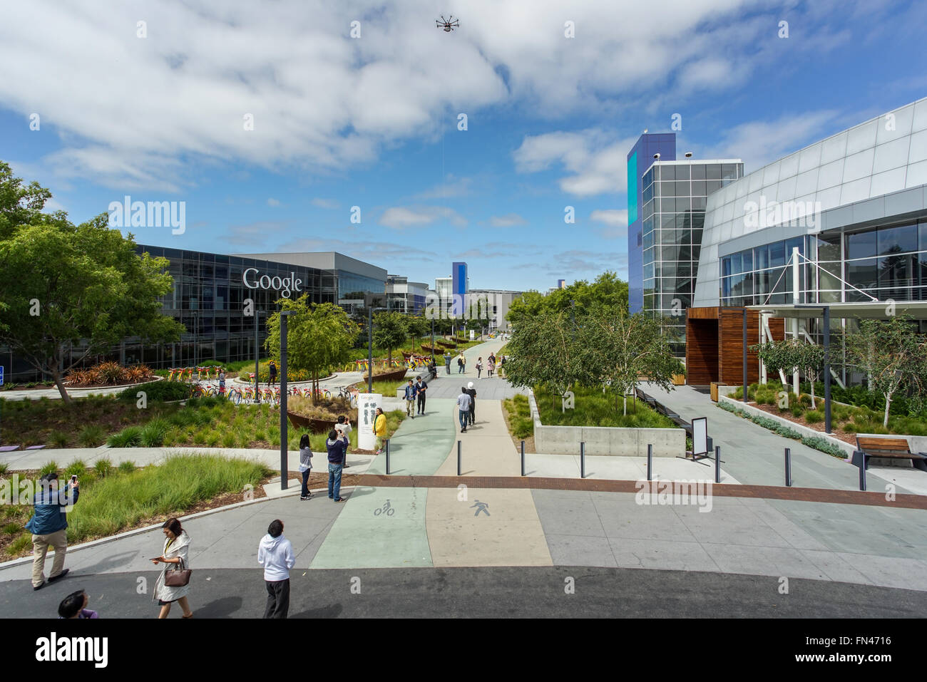 Google Mountain View, Silicon Valley (Editorial Use Only Stock Photo ...