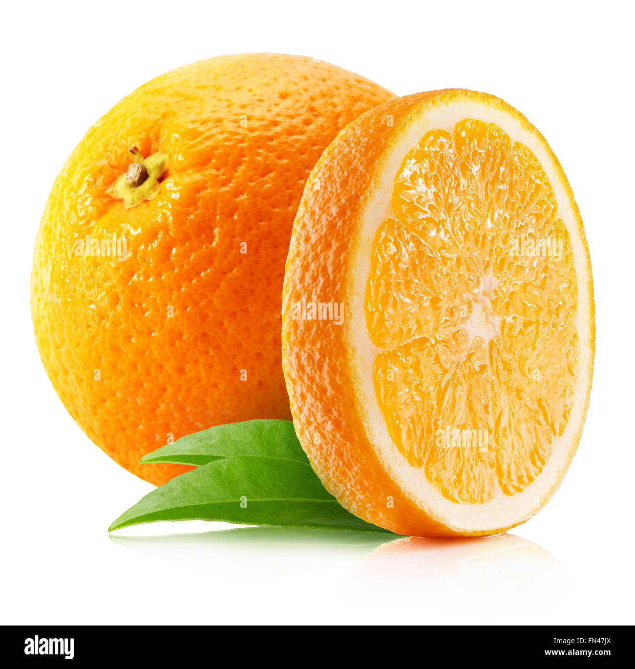 Fresh fruit slice isolated Cut Out Stock Images & Pictures - Alamy