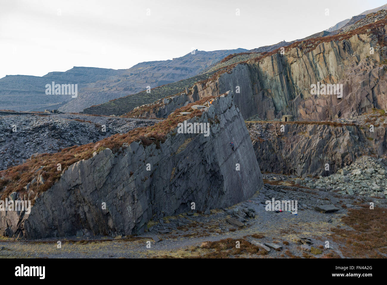 Slate quarries hi-res stock photography and images - Alamy