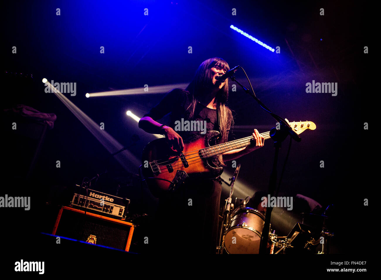 Milan, Italy. 13th Mar, 2016. The japanese noise rock band Bo Bingen ...