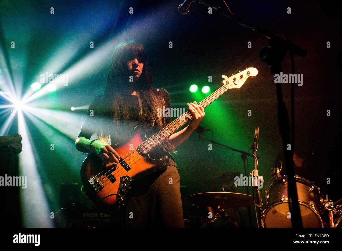 Milan, Italy. 13th Mar, 2016. The japanese noise rock band Bo Bingen ...