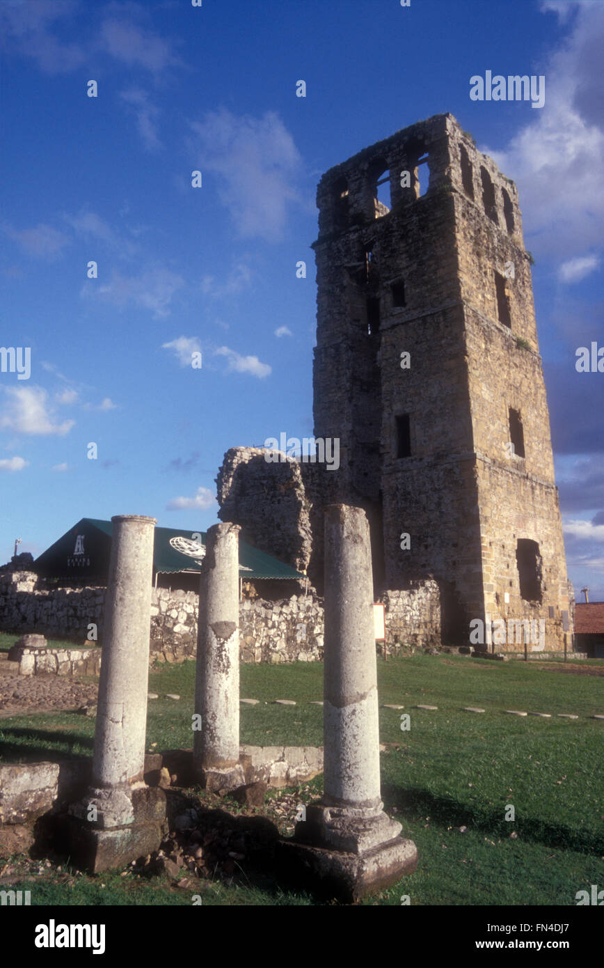 Ruins of the 16th century Spanish colonial Catedral de Nuestra Senora ...