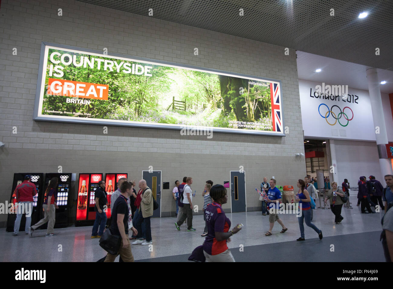 Excel Conference Centre during Olympics,London,2012,England,UK, Europe ...