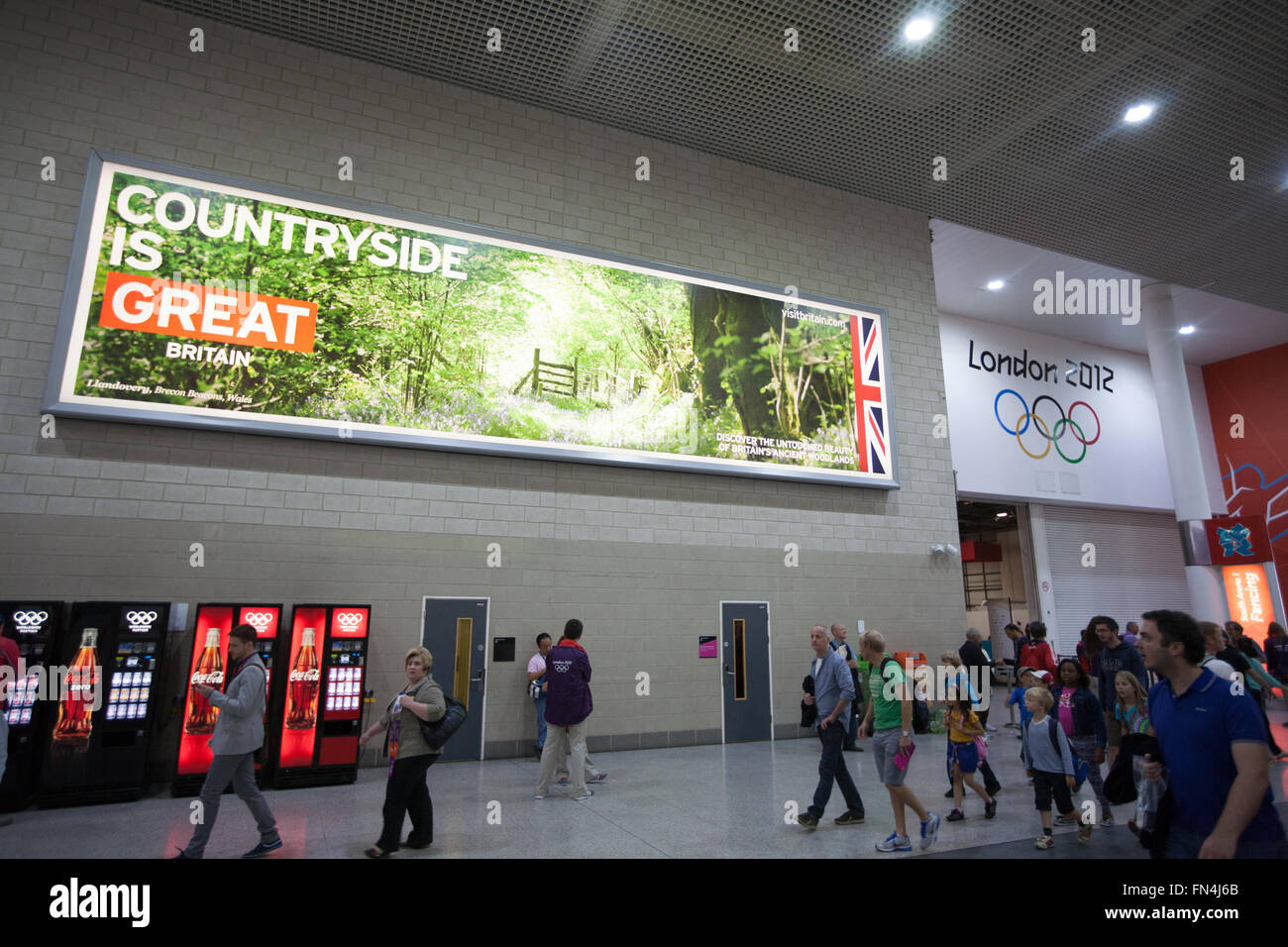Excel Conference Centre during Olympics,London,2012,England,UK, Europe ...