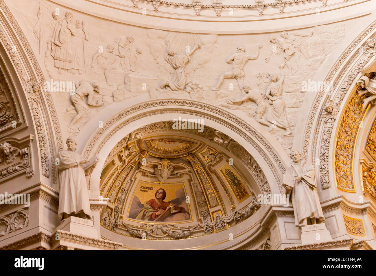 Berlin cathedral ceiling hi-res stock photography and images - Alamy