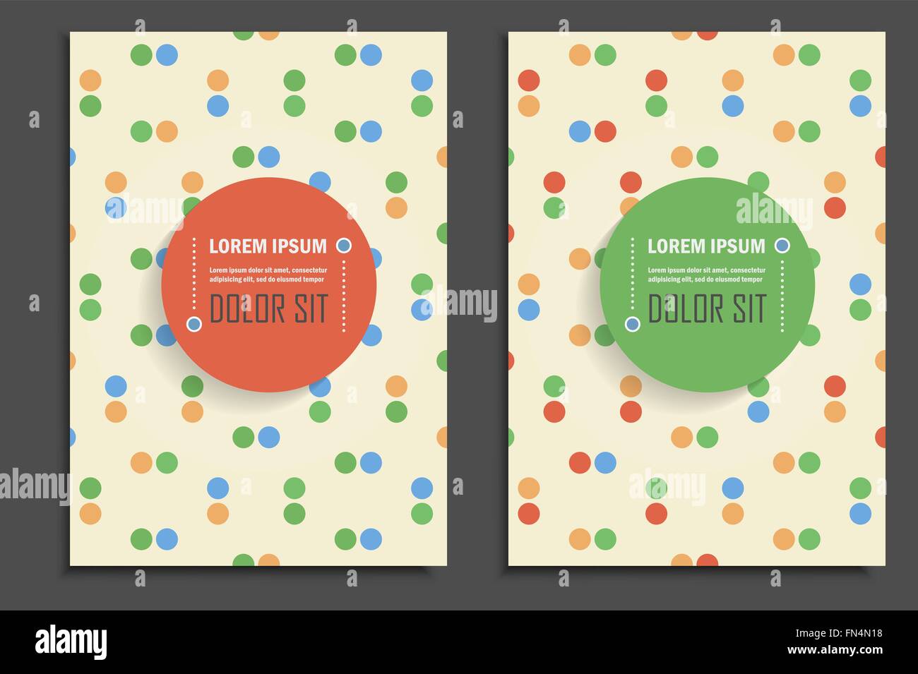 Vector brochures vintage style Stock Vector Image & Art - Alamy