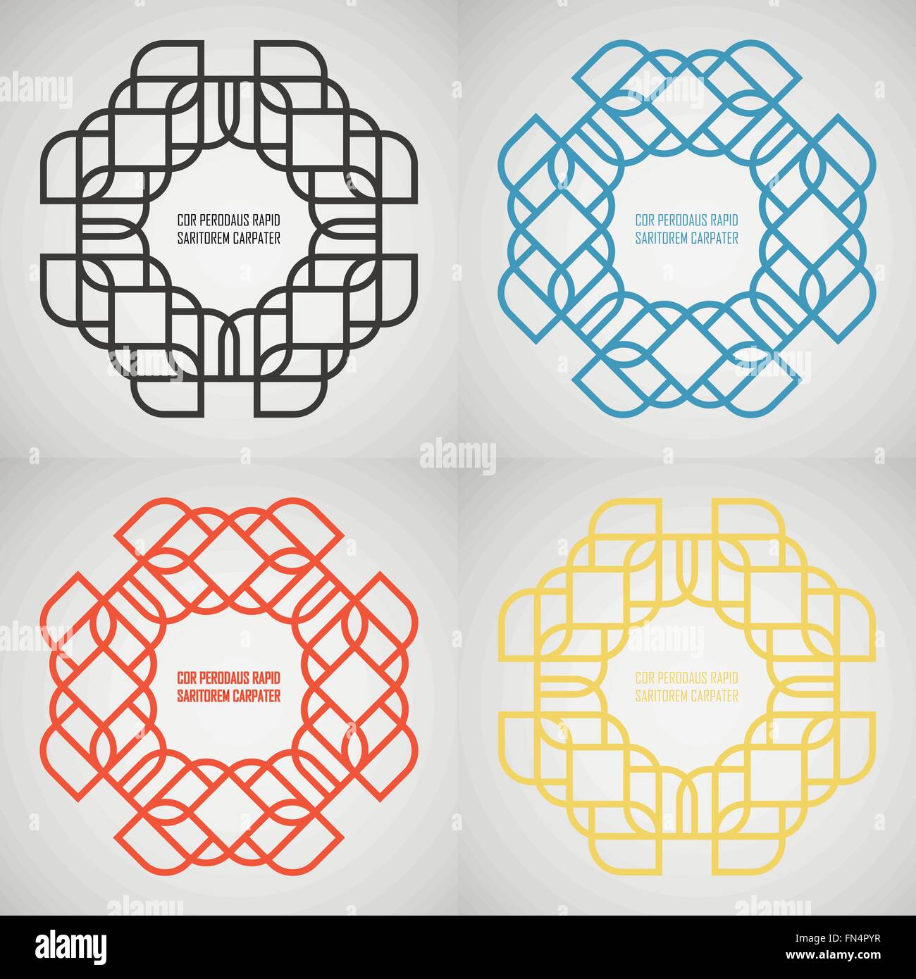 Vector abstract figures. template design Stock Vector Image & Art - Alamy