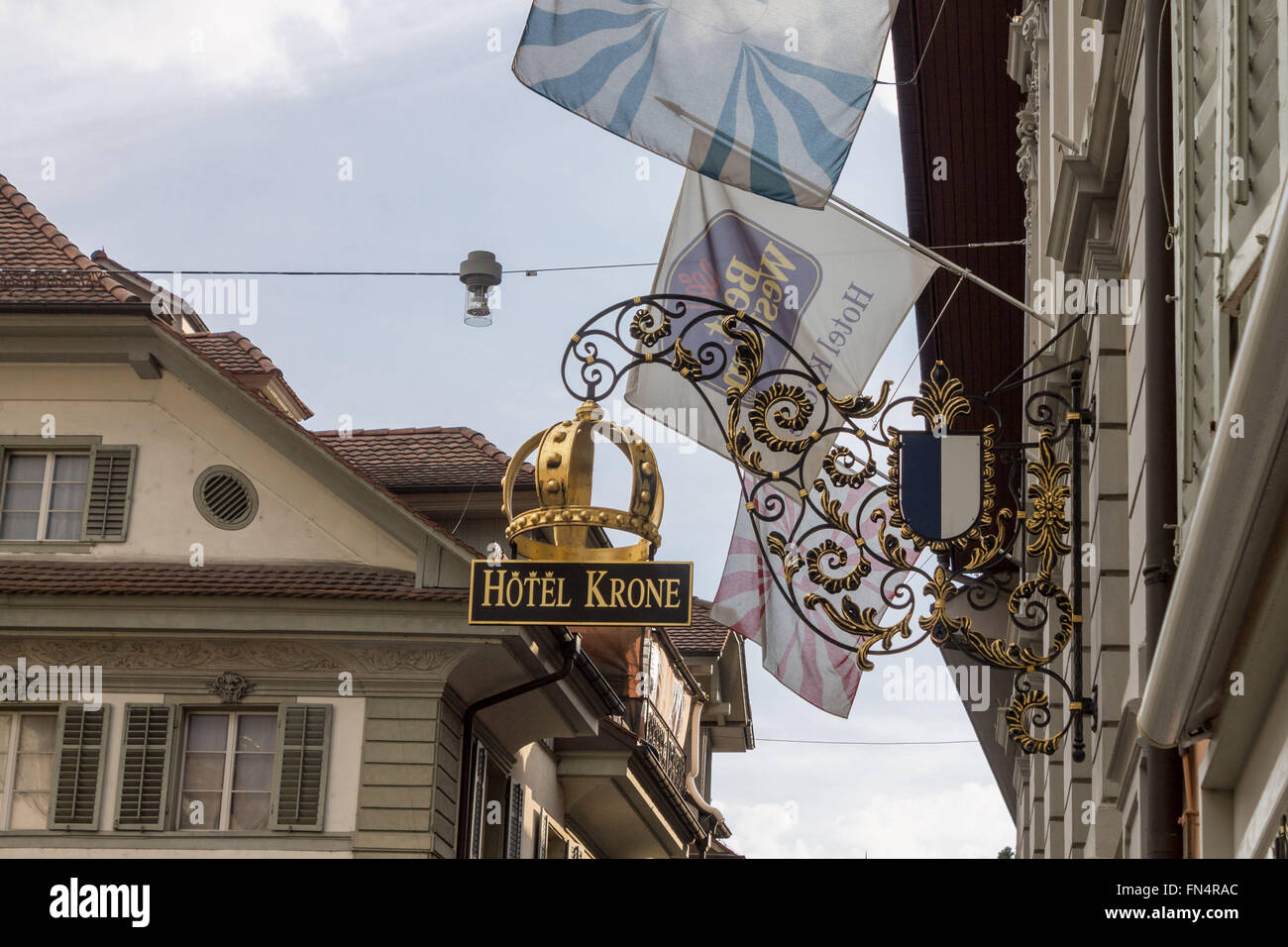Typical sign lucerne hi-res stock photography and images - Alamy