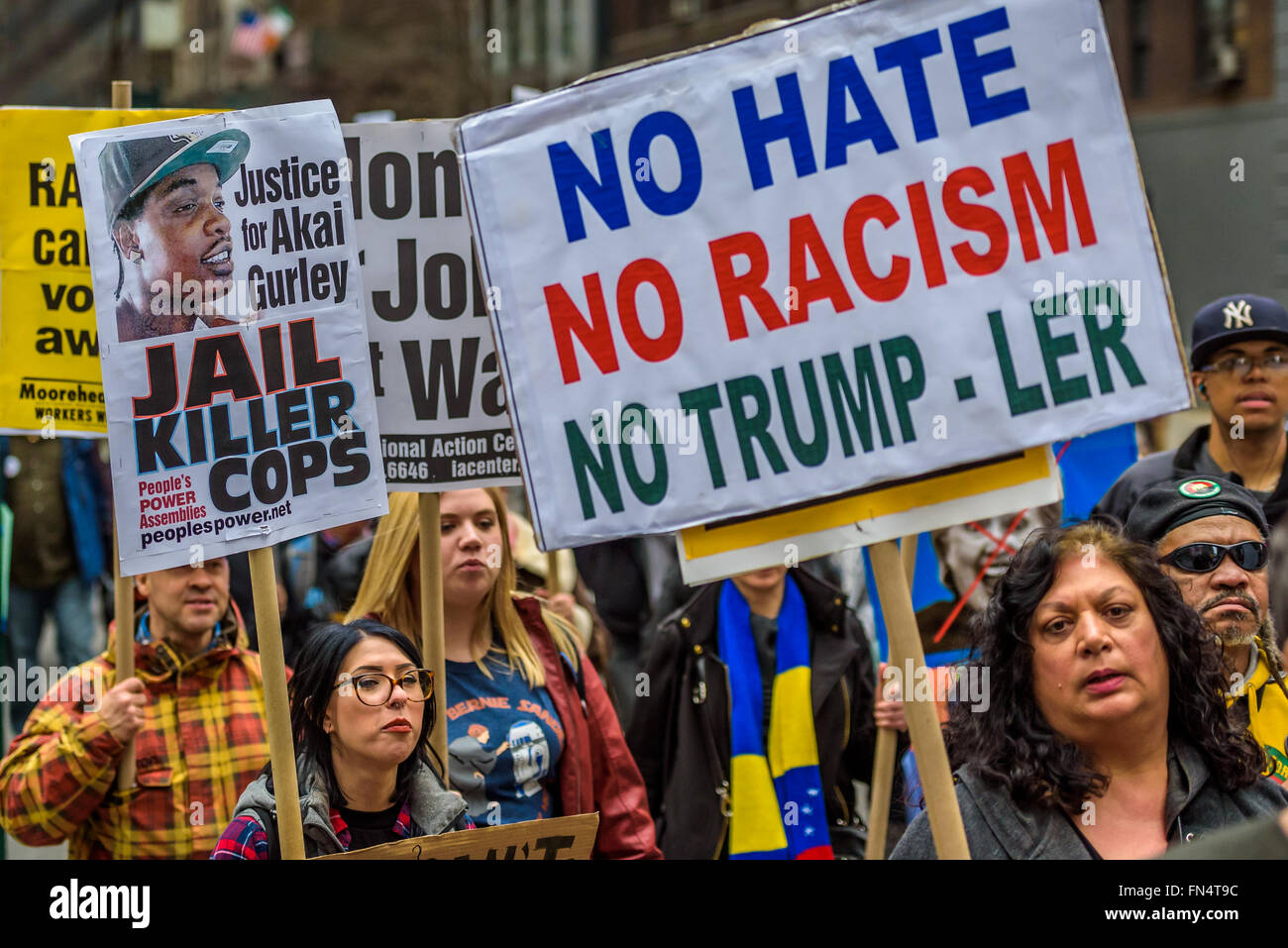 New York, United States. 13th Mar, 2016. New York: Day of Peace and ...