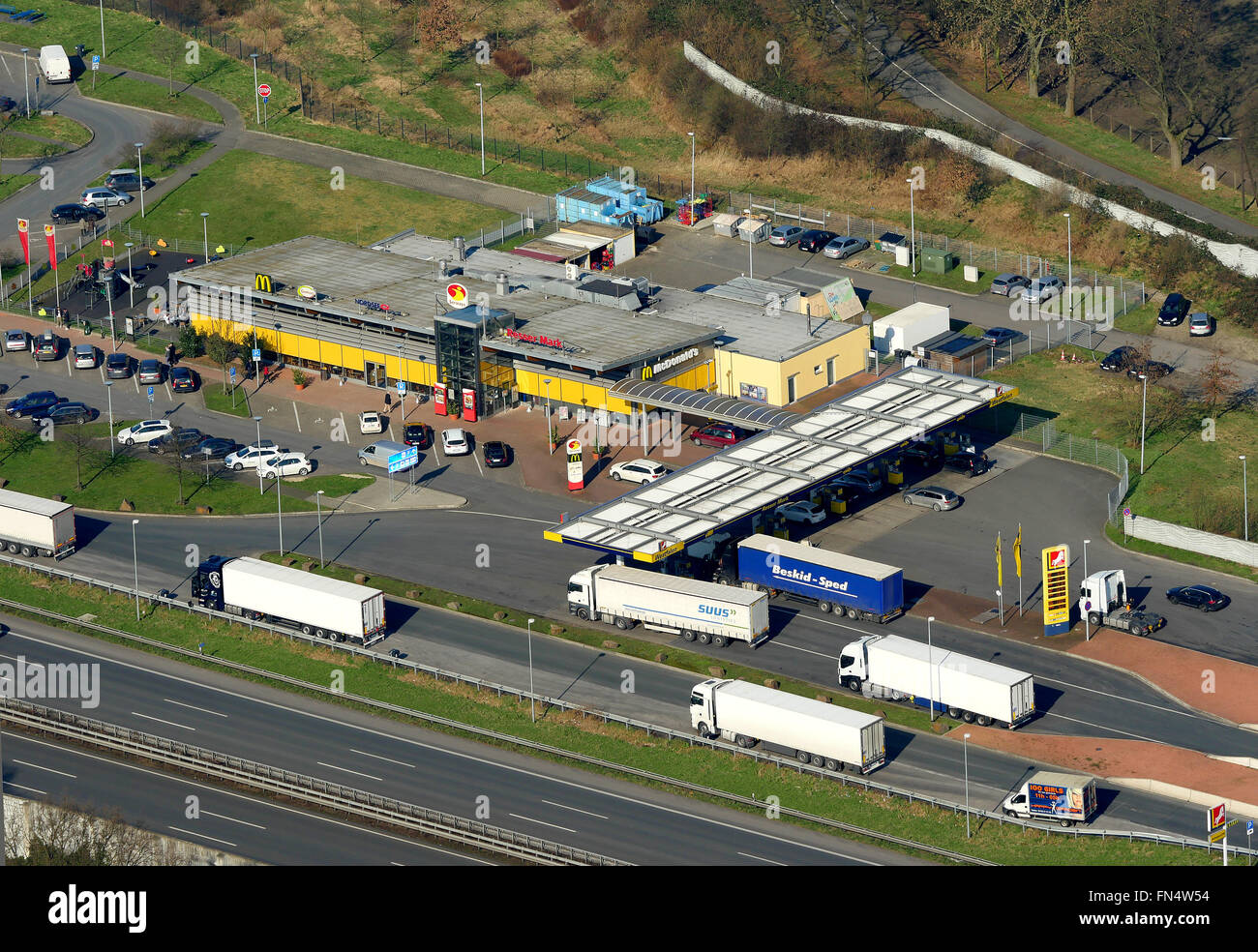Highway Rest Area Stock Photos & Highway Rest Area Stock Images - Alamy