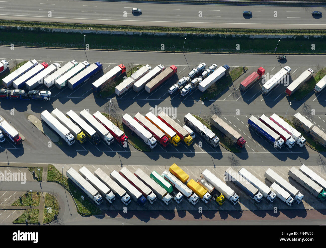 Highway Rest Area Stock Photos & Highway Rest Area Stock Images - Alamy