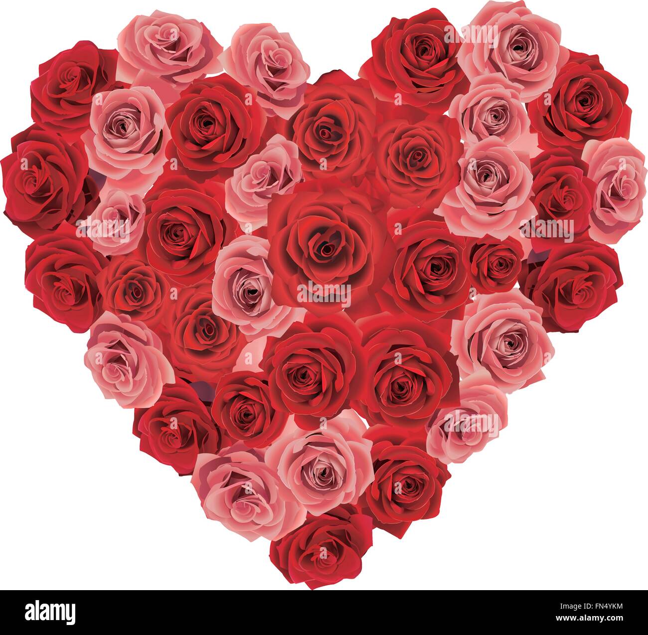 Red balloon heart falling Stock Vector Images - Alamy