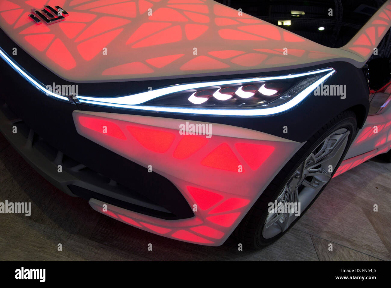 EDAG Light Cocoon concept car at the Geneva Motor Show 2016 Stock Photo ...