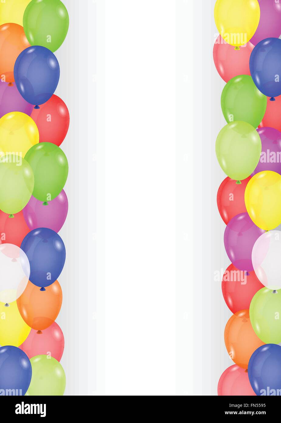 Colorful balloon background Stock Vector Image & Art - Alamy