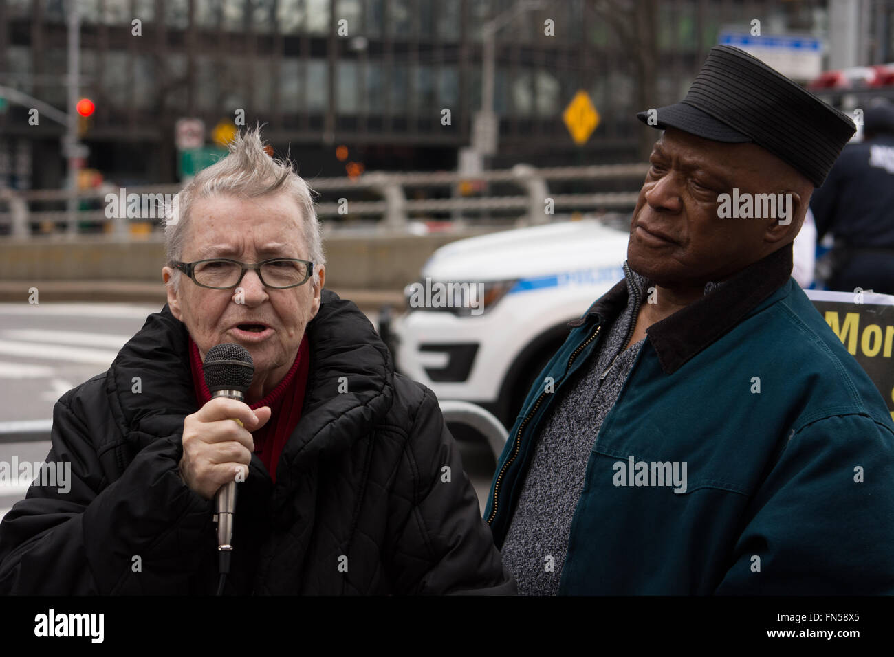 New York, USA. 13th March 2016. Lawyer and social justice activist ...