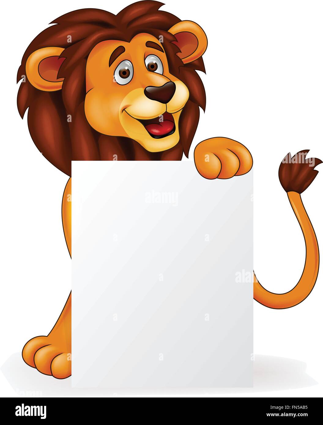 Cartoon lion graphic hi-res stock photography and images - Alamy