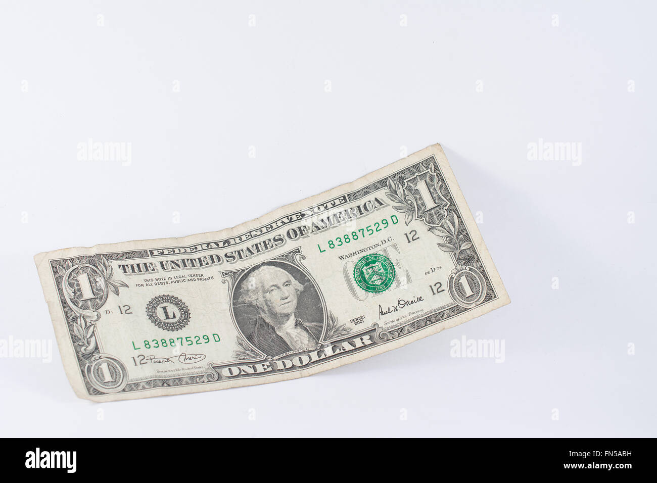 American One Dollar Banknote Stock Photo - Alamy