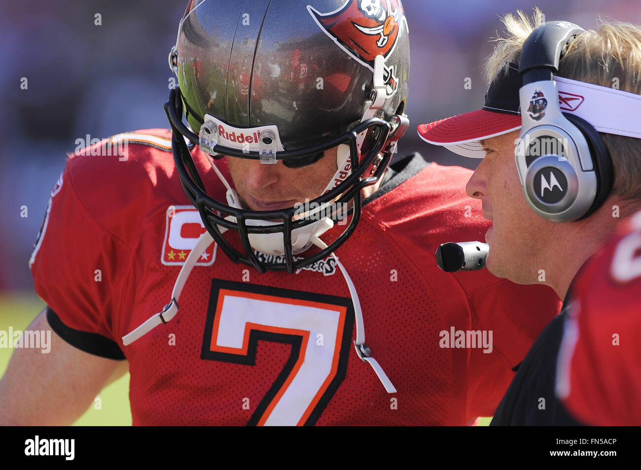 Tampa, Fla, USA. 21st Dec, 2008. Tampa Bay Buccaneers quarterback Jeff ...