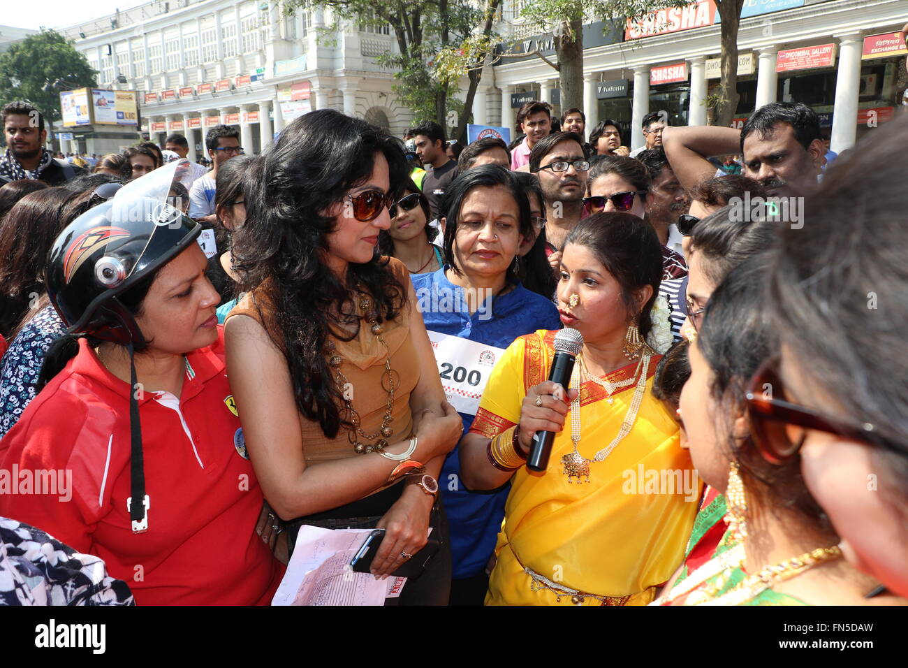All Women Bike Rally Stock Photo - Alamy
