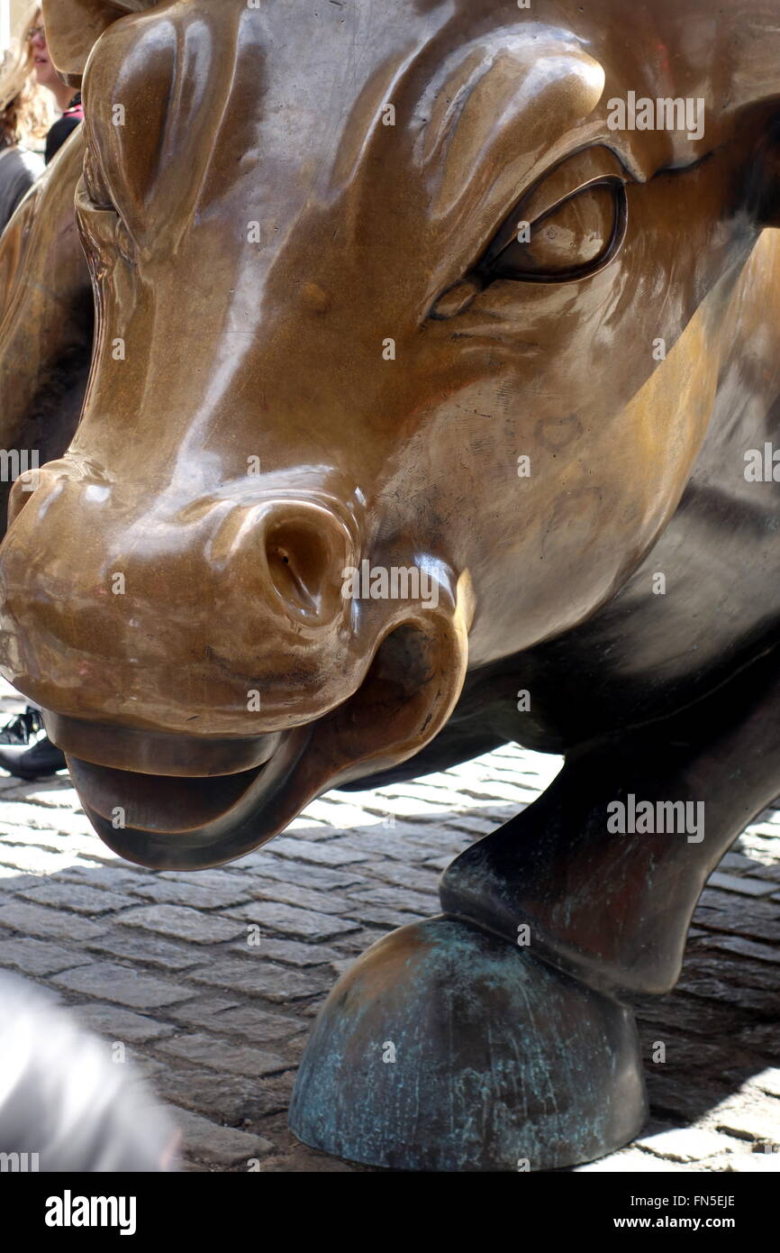 Charging bull hi-res stock photography and images - Alamy