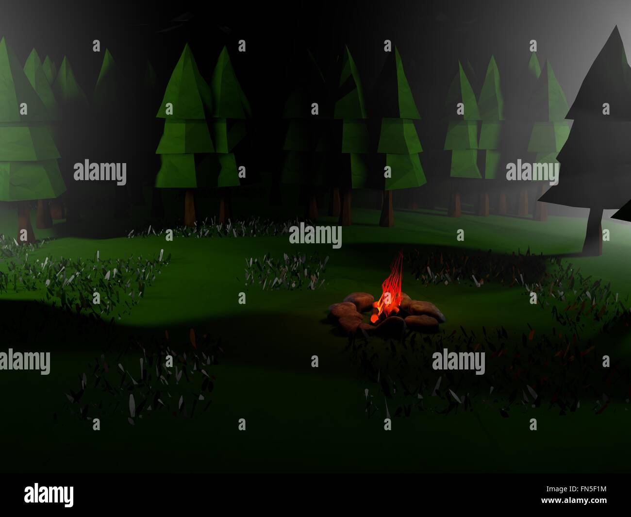 Low poly landscape hi-res stock photography and images - Alamy
