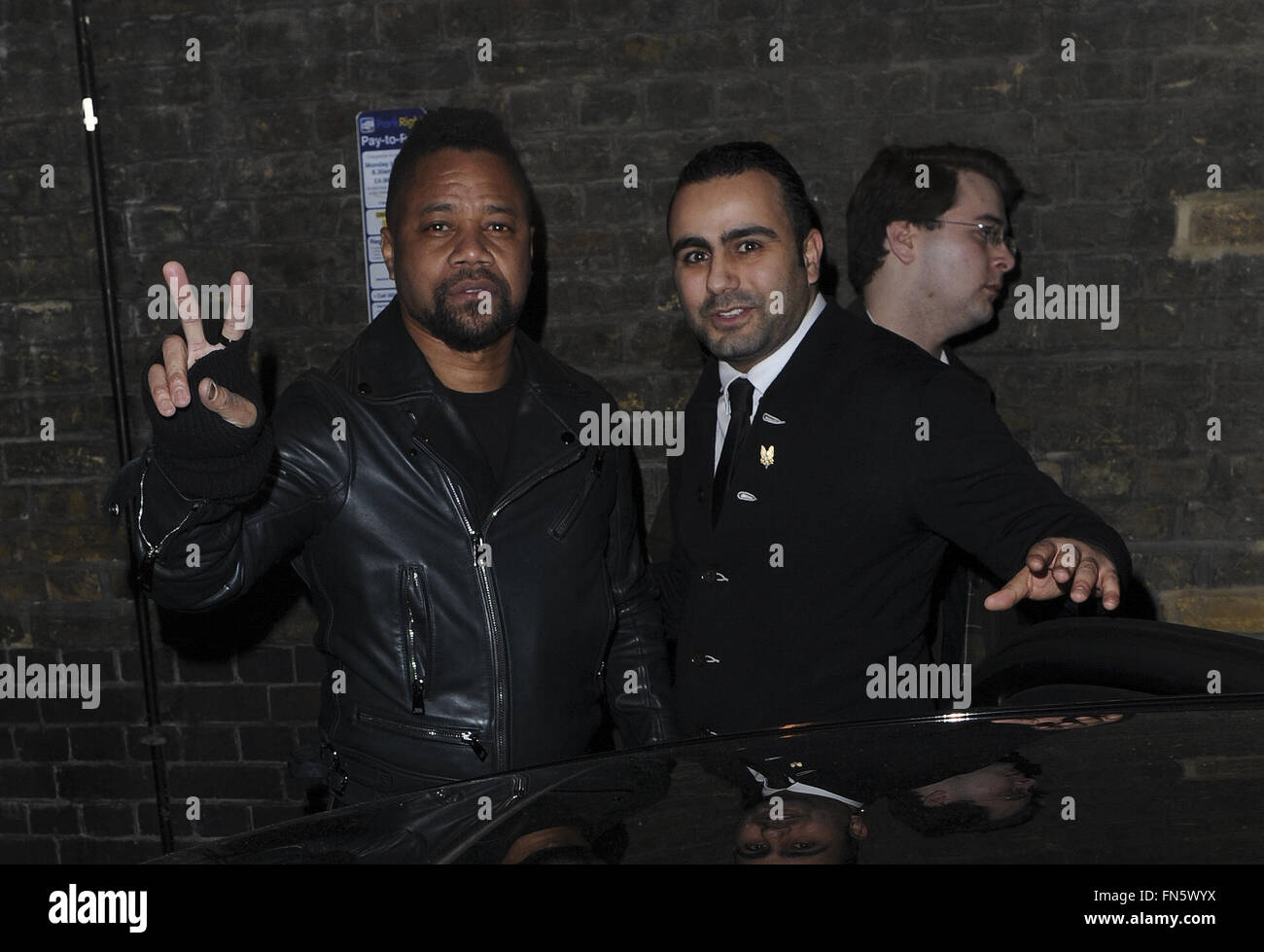 Cuba Michael Gooding Jr at seen leaving The Chiltern Firehouse ...