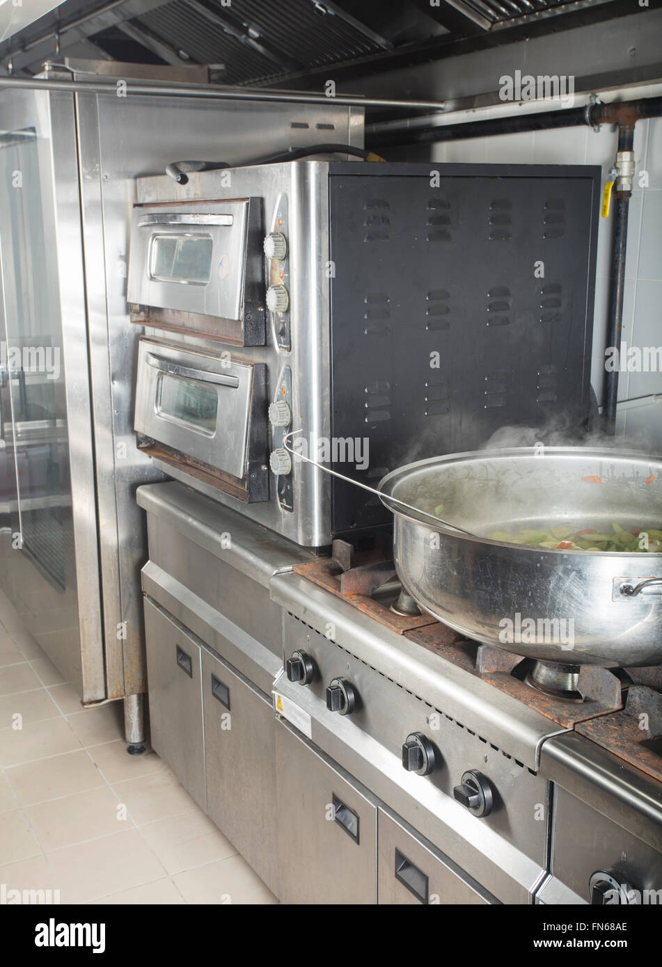 commercial kitchen in a hotel or restaurant Stock Photo - Alamy