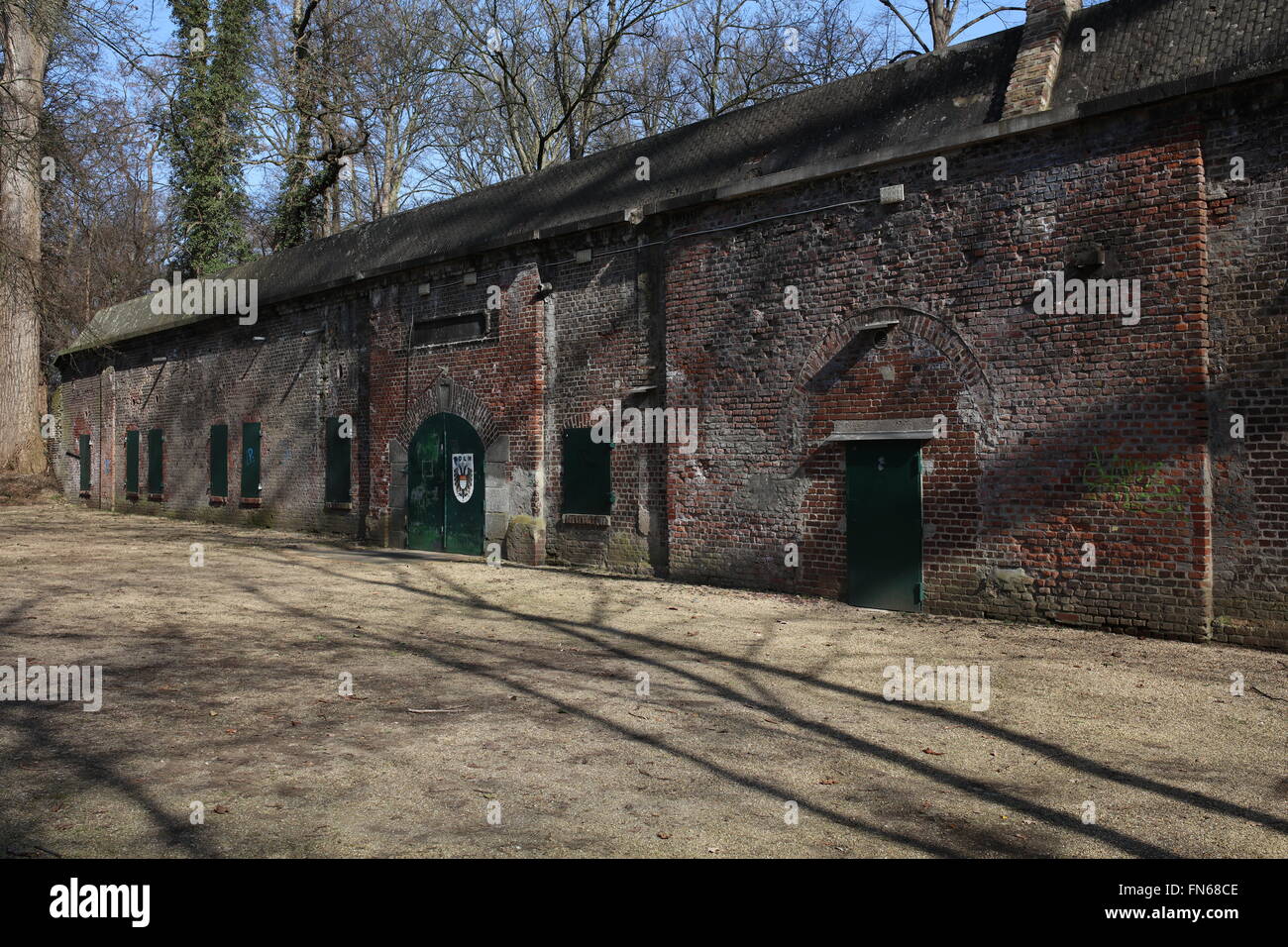 Fortification Cologne Prussen 19th century Stock Photo - Alamy