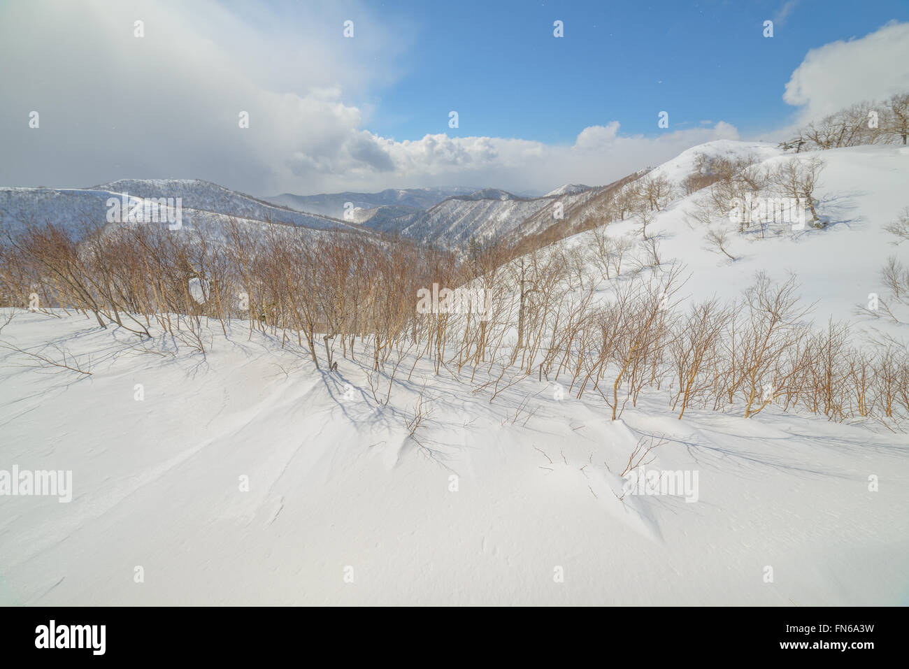 Winter in the mountains, Sakhalin Island, Russia Stock Photo - Alamy