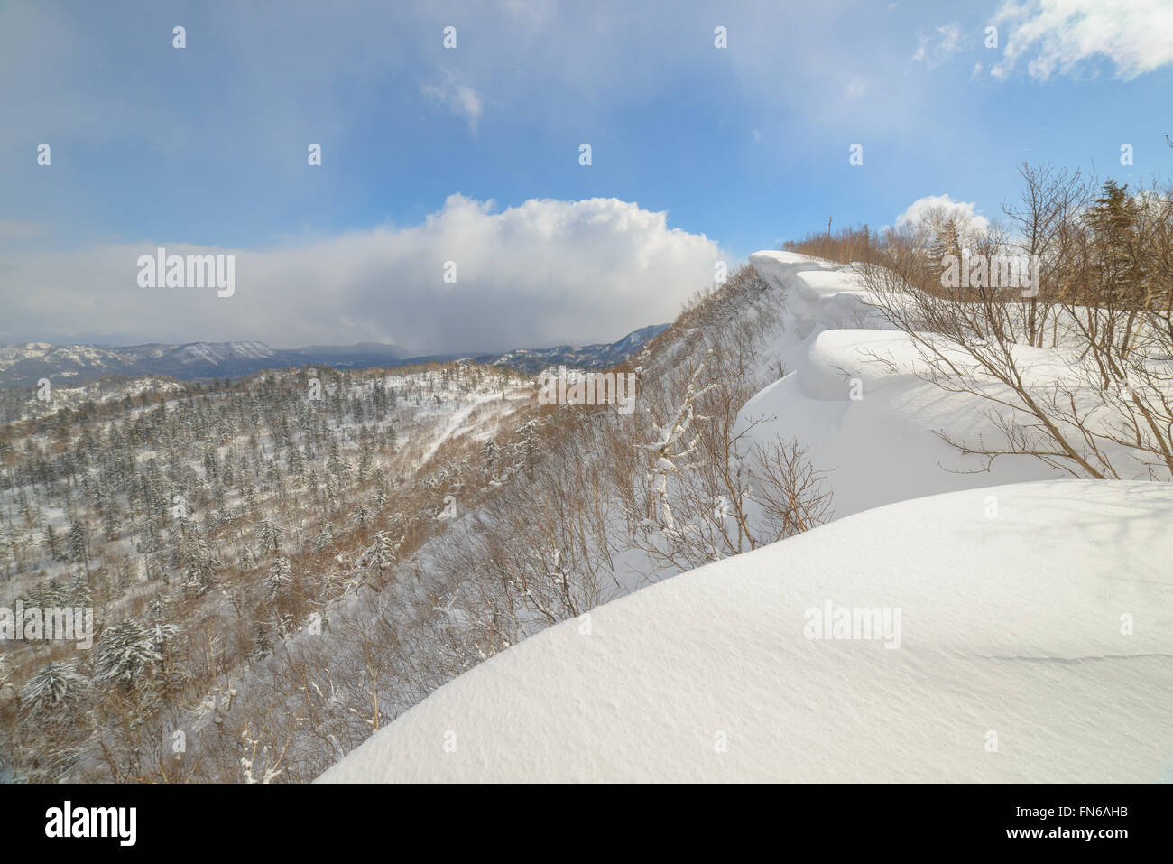 Winter in the mountains, Sakhalin Island, Russia Stock Photo - Alamy