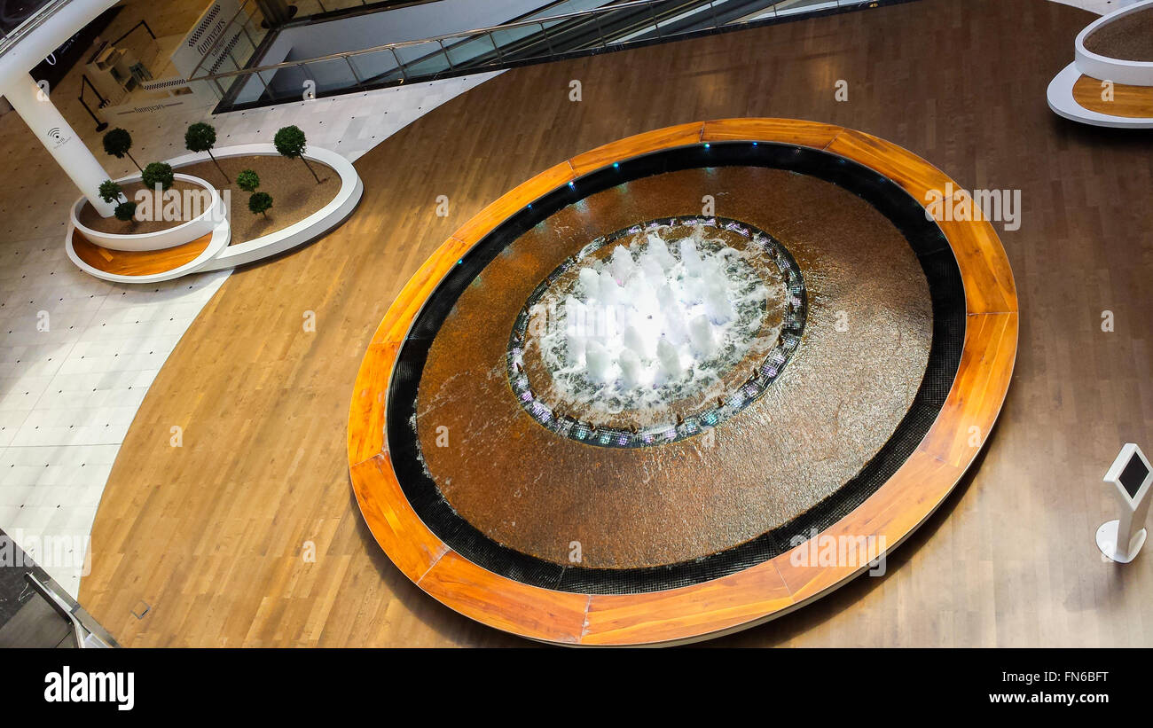 small decorative indoor water fountain Stock Photo - Alamy