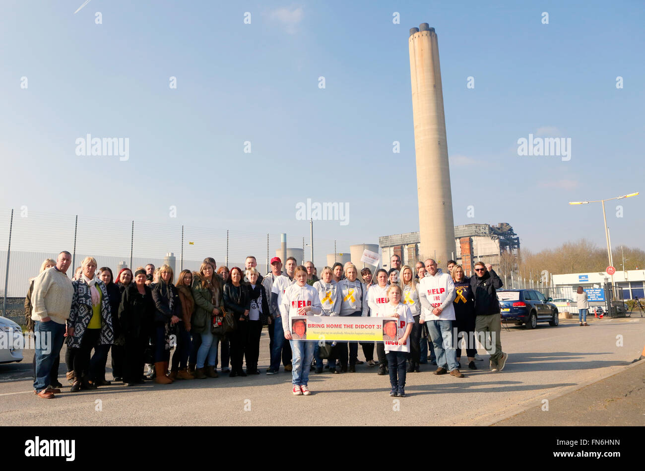 Didcot, Oxfordshire, UK. 13th March, 2016. Pictured Families of the ...