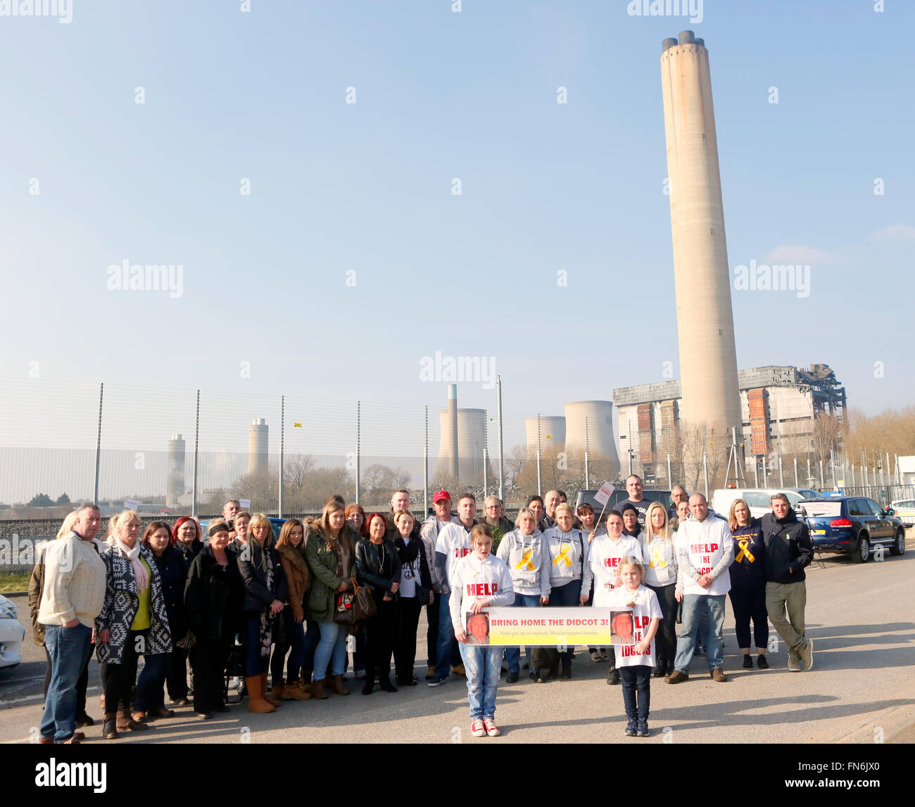 Didcot, Oxfordshire, UK. 13th March, 2016. Pictured Families of the ...