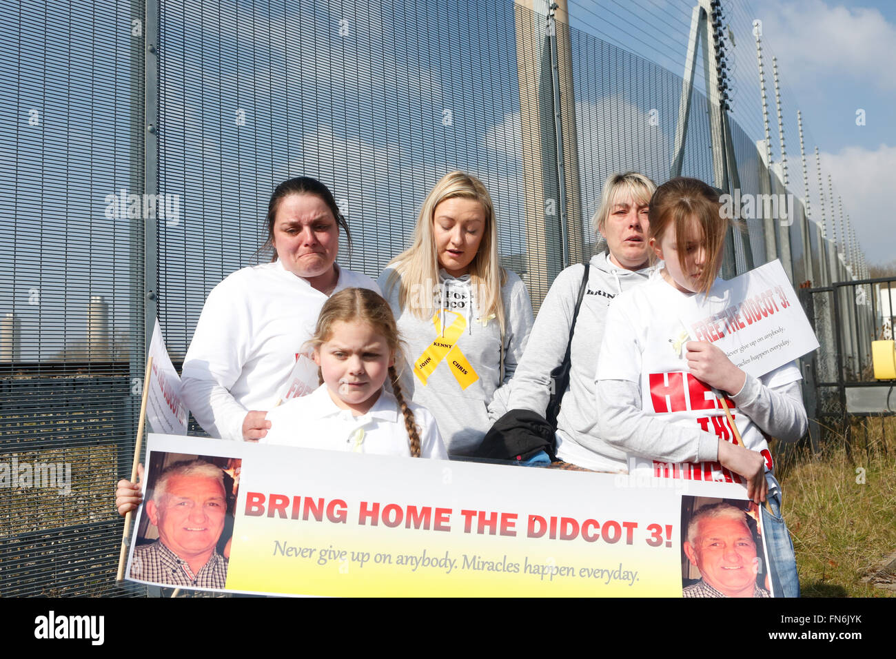 Didcot, Oxfordshire, UK. 13th March, 2016. Pictured Families of the ...