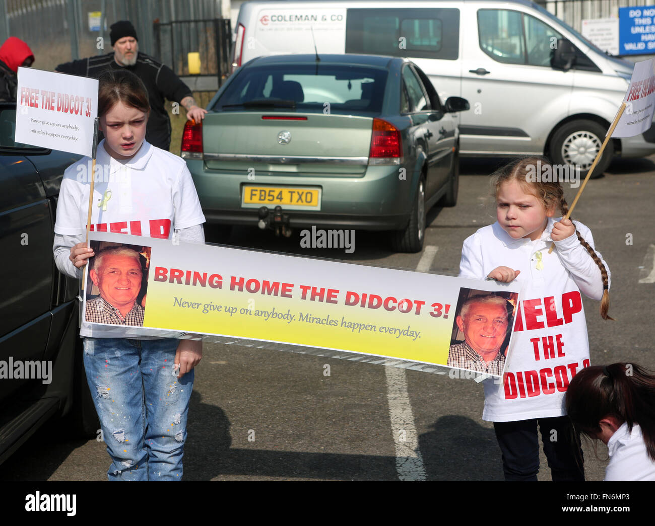 Didcot, Oxfordshire, UK. 13th March, 2016. Pictured Families of the ...