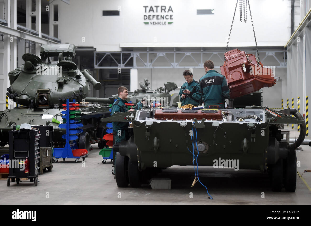 Tatra Defence Vehicle (TDV) is making preparations for the production ...