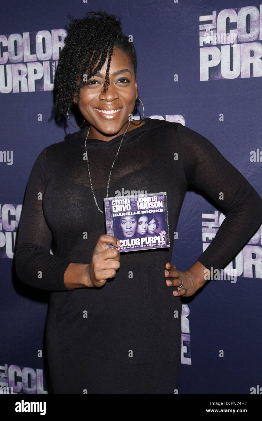 The listening party for the new Broadway cast recording of The Color ...